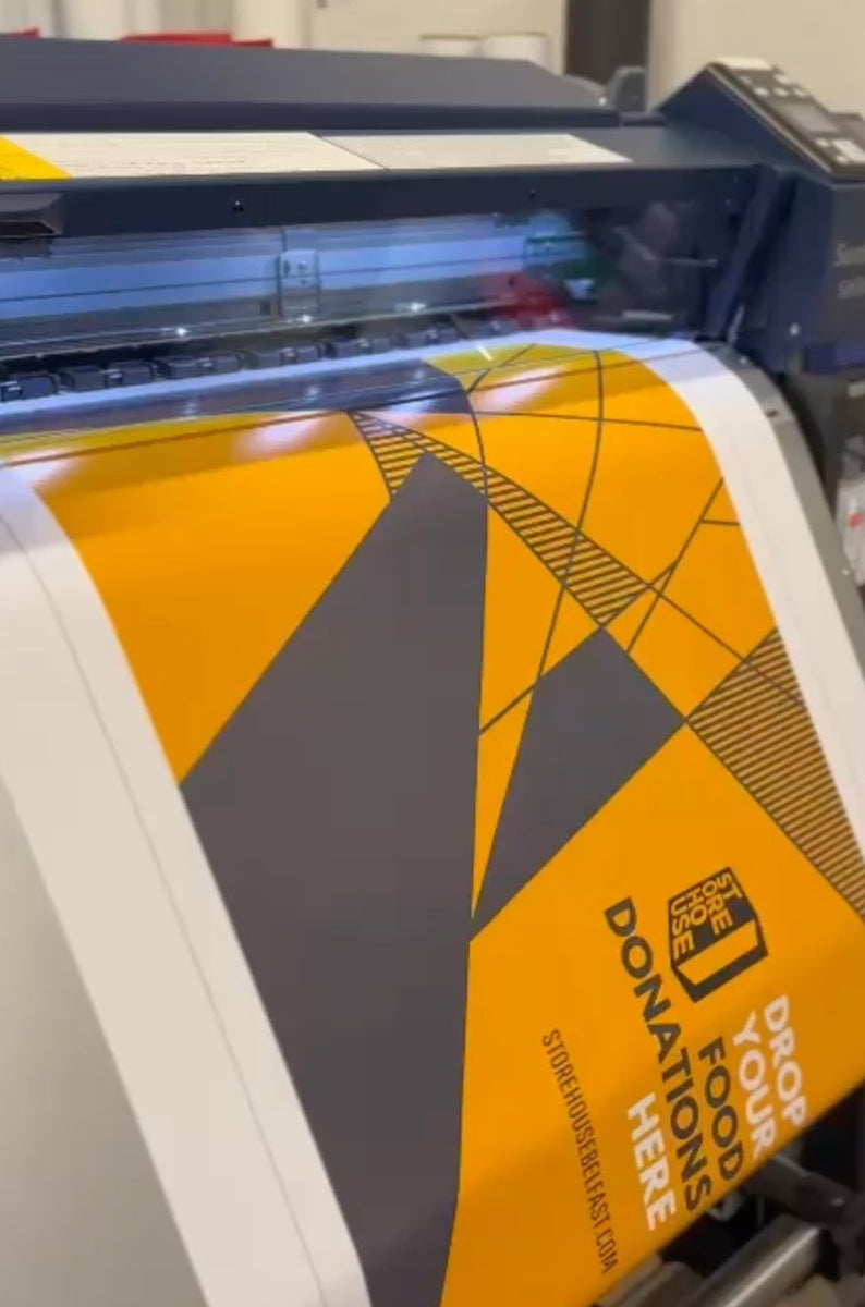 How we make PVC Banners | Bangor Signage, Print & Embroidery