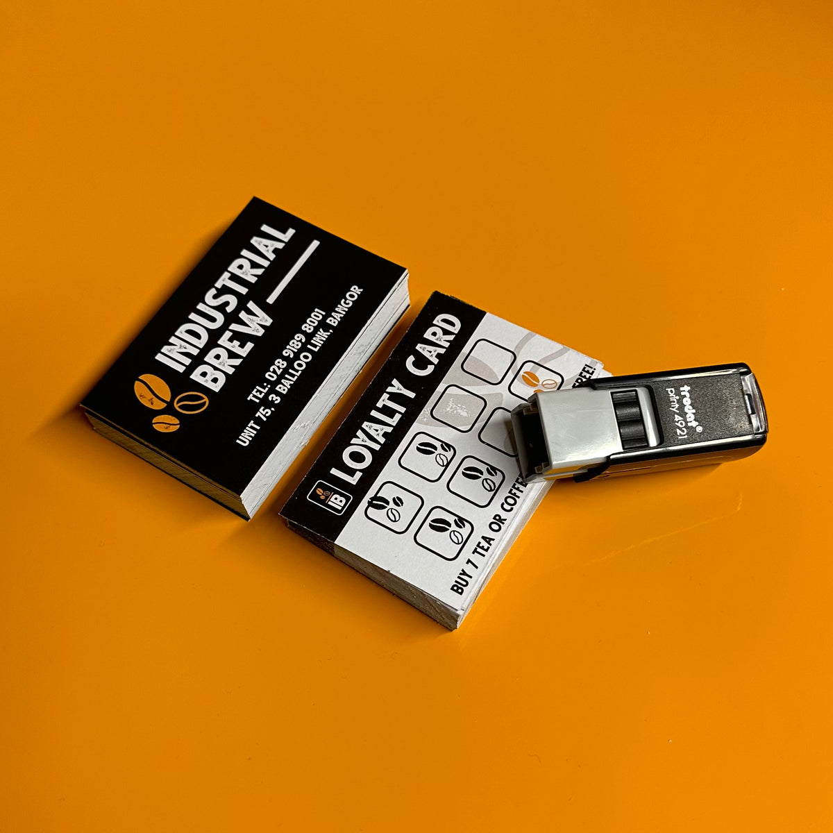 Custom Loyalty card stamp | Bangor Signage, Print & Embroidery